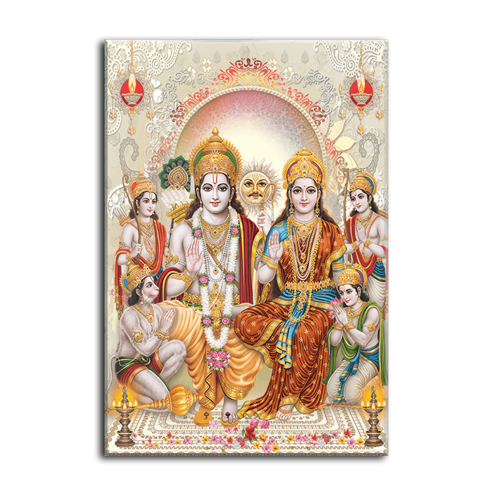 Rama Darbar - Acrylic Wall Art