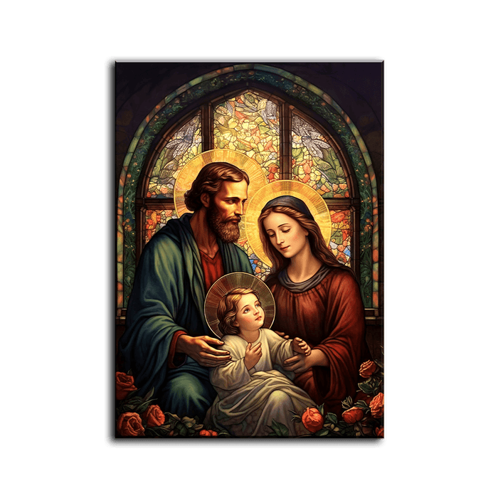 Sacred Holy Family - Acrylic Wall Art
